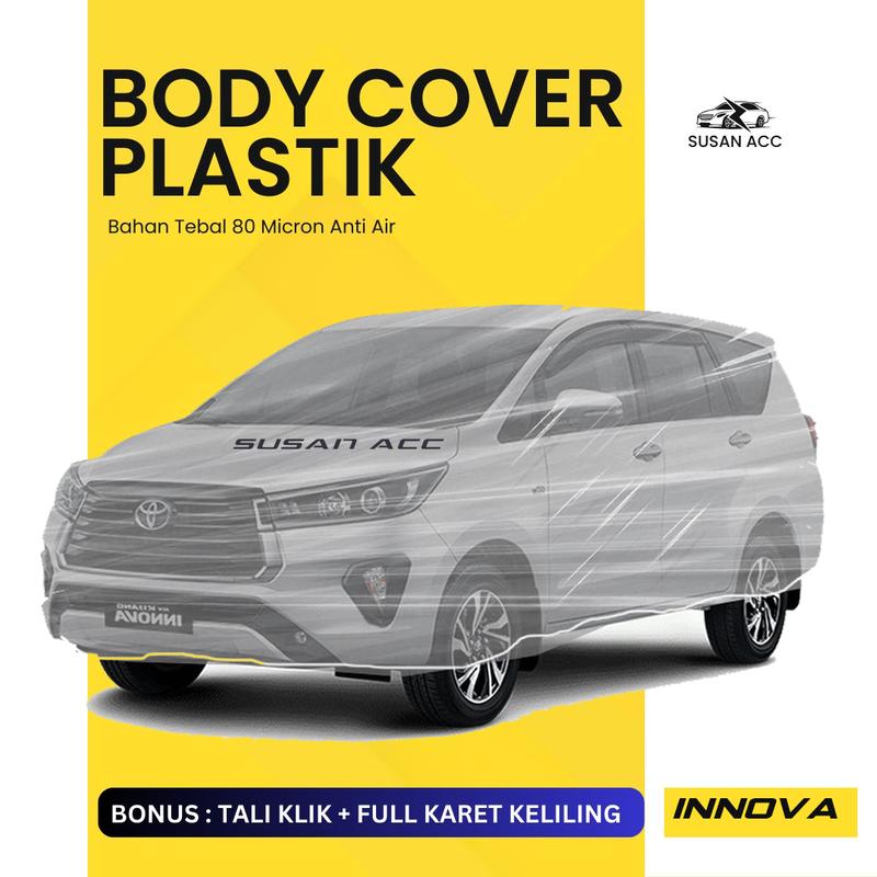 Transparan Body Cover Mobil innova Sarung Mobil All New Innova - Shop ...
