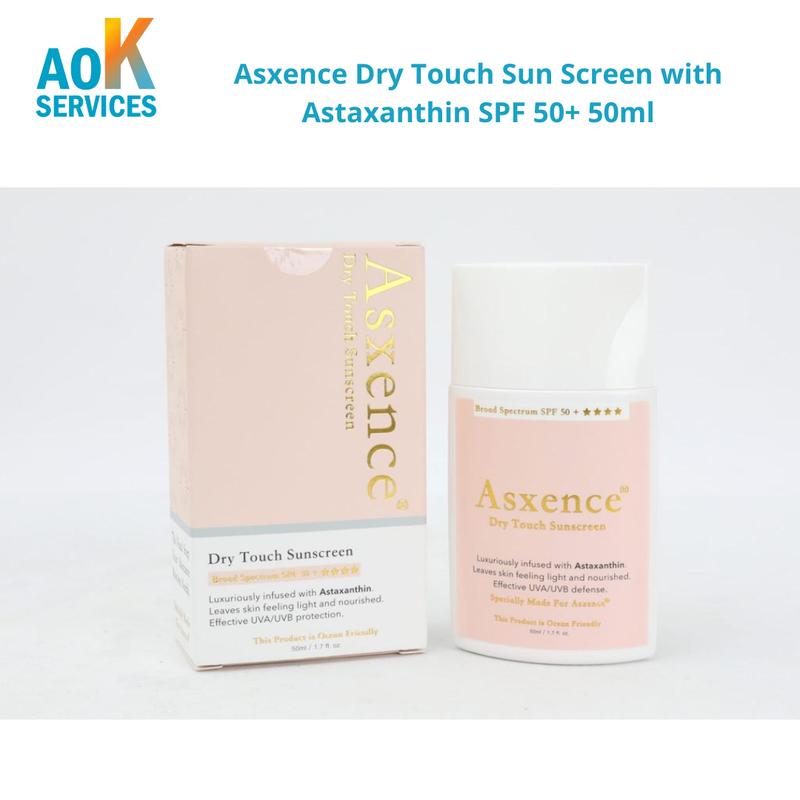 Asxence Dry Touch Sun Screen with Astaxanthin SPF 50 + 50ml - TikTok ...