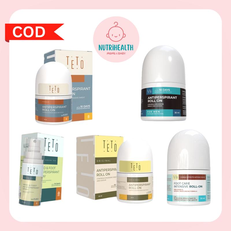 Teto Antiperspirant Roll On Original Fresh Hand and Foot Spray - Shop ...