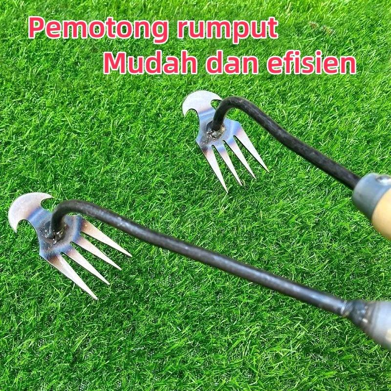 penyiangan alat multiguna-alat pencabut rumput weedding garu - Shop ...