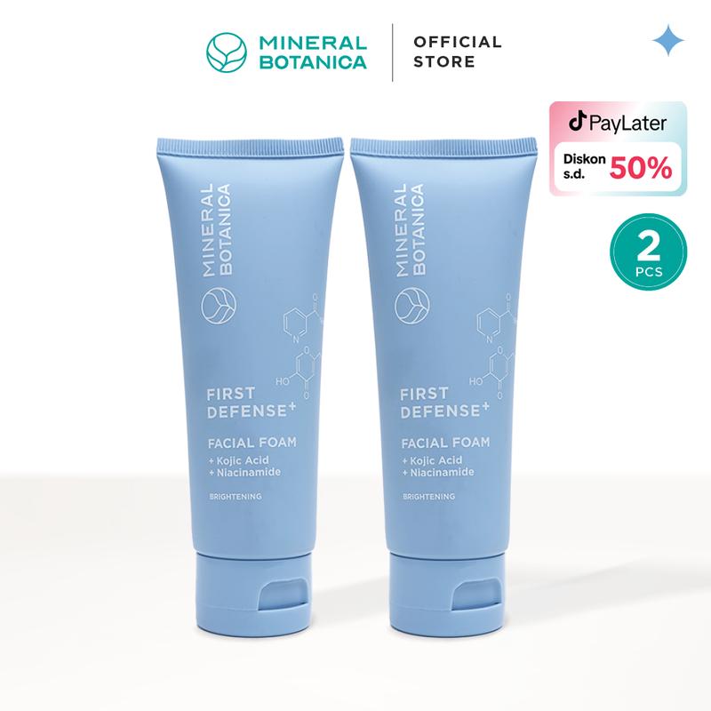 Mineral Botanica First Defense Brightening Facial Foam Twin Pack ...