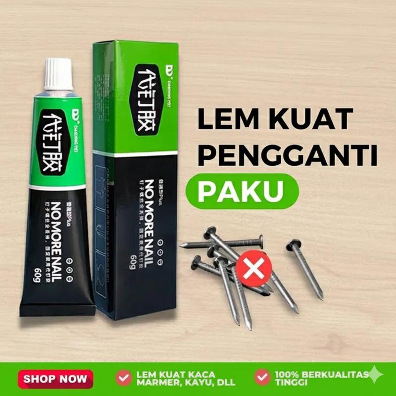 Lem Pengganti Paku Tembok No More Nail Glue Perekat Dinding Super Kuat ...