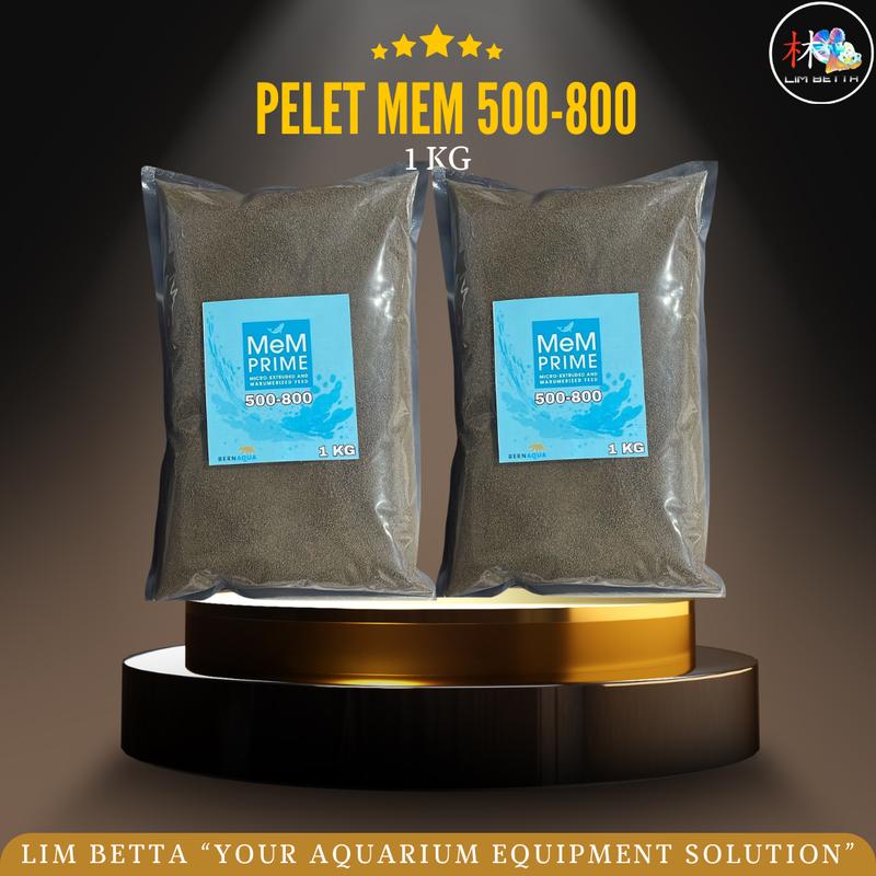 MEM PRIME 500-800 MIKRON 1 KG / MAKANAN IKAN 5/8 - Shop | Tokopedia