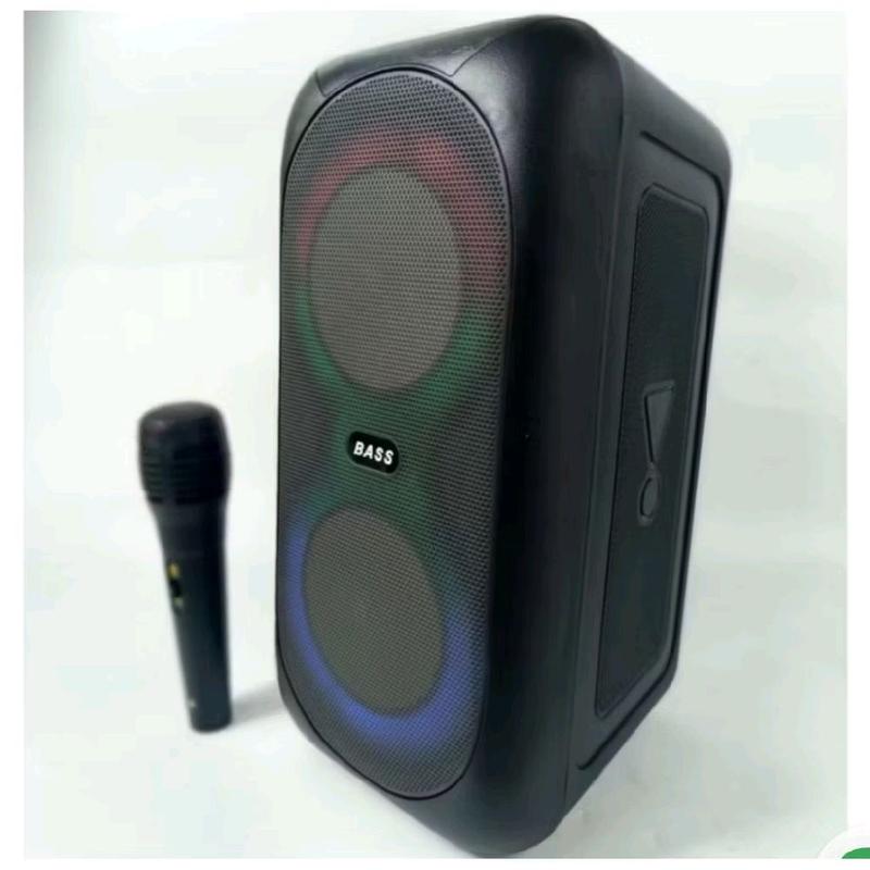 FLECO Speaker Bluetooth Portable Karaoke F-4295 300 Watt Extra Bass 4.5 ...