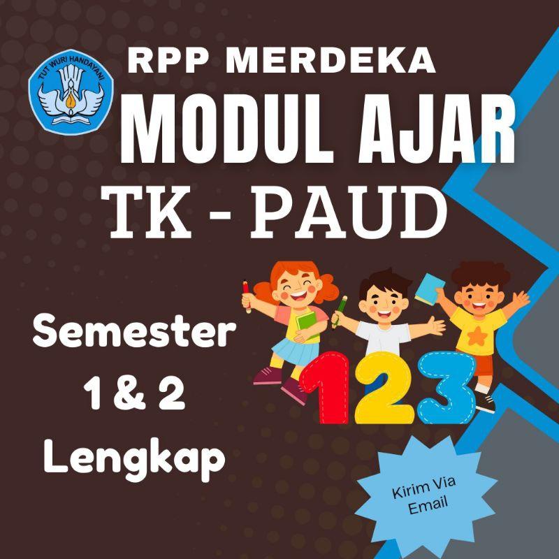 Modul Ajar TK PAUD Kurikulum Merdeka Lengkap - Shop | Tokopedia