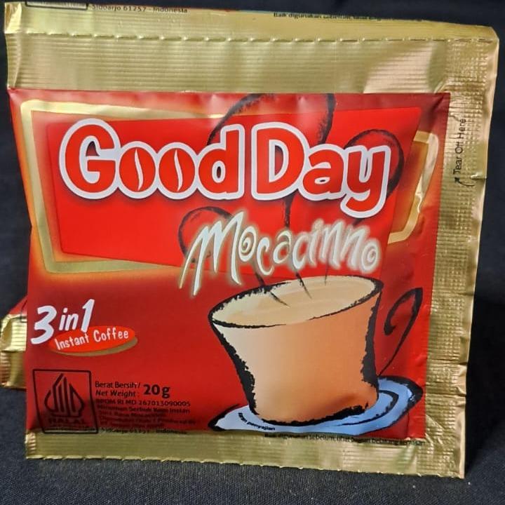 Kopi Good Day Moccacino 1 renceng 10 sachet Coffee 3in1 - Shop | Tokopedia