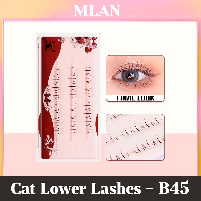MLAN B45 Cat Lower Lash /Bulumata Bagian Bawah/UnderLash Tanpa Lem ...