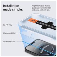 Promo SPIGEN Tempered Glass for iPhone 16e / 14 / 13 Mini Pro Max Glas ...