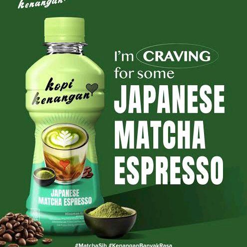 Kopi Kenangan Japanese Matcha Espresso Minuman Kopi Matcha 220ml Rasa ...