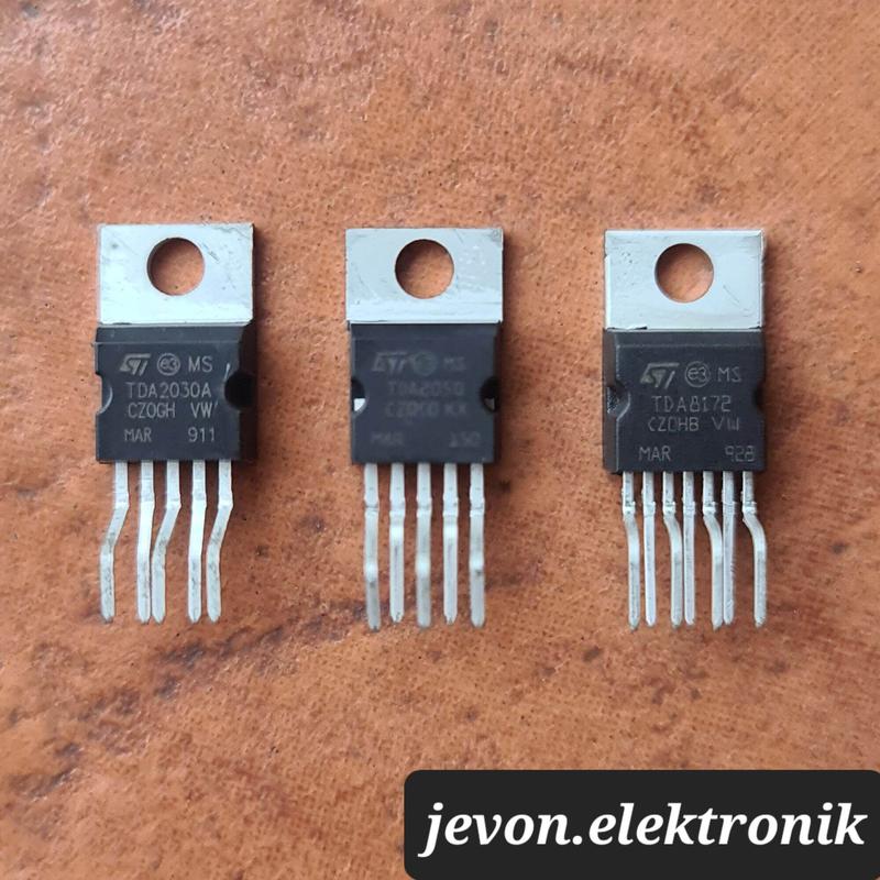IC Transistor TDA 2030 2050 8172 A MAR Original ST TDA2030 TDA2050 ...