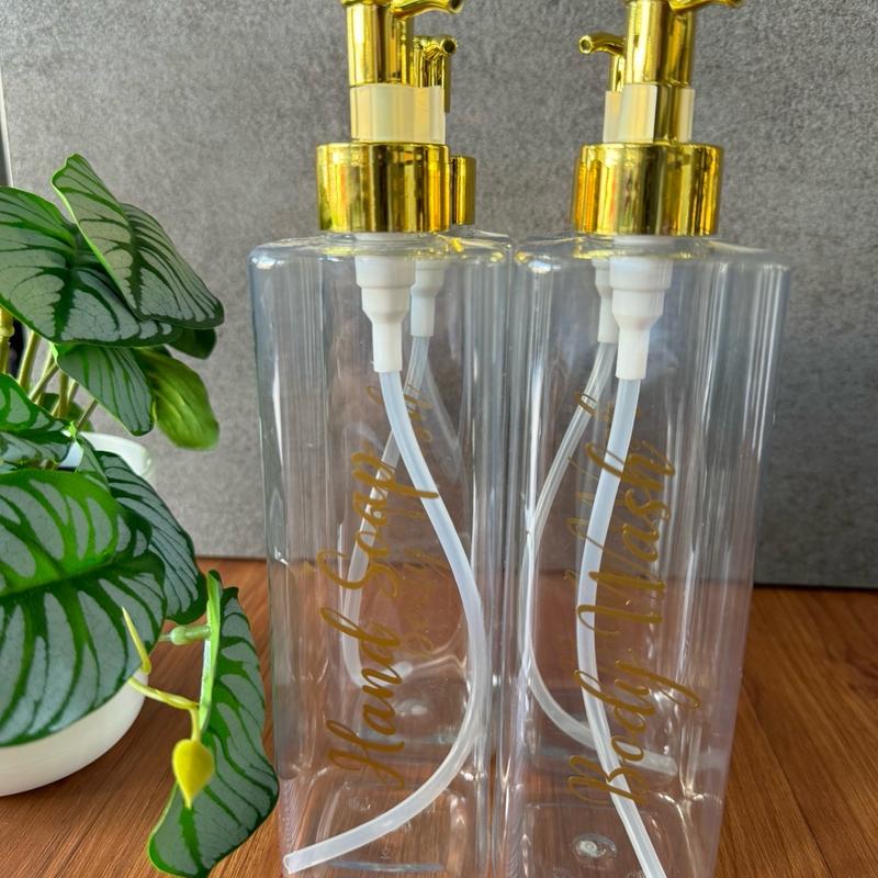 Botol refill pump 500 ml putih hitam dove ungu/pink/botol mewah - Shop ...