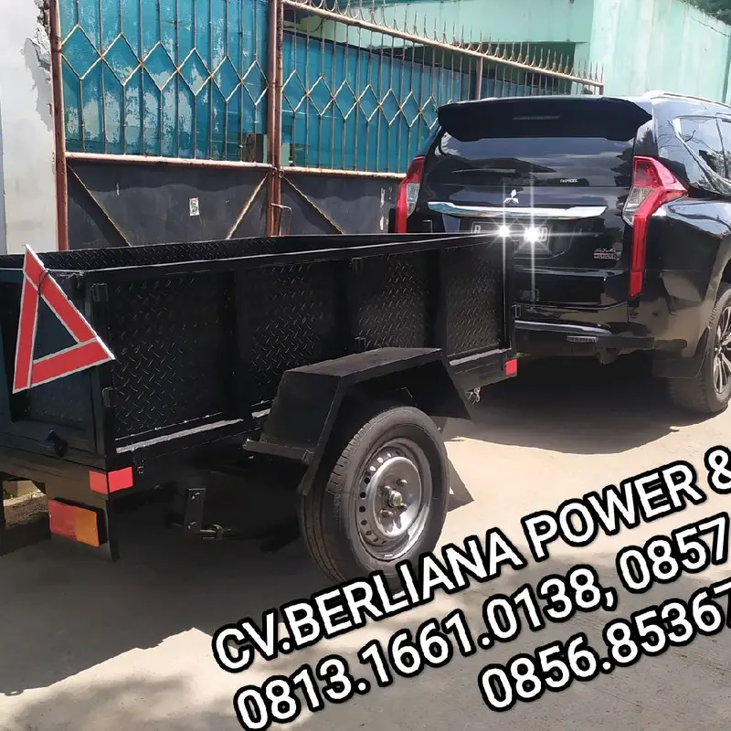 TRAILER TROLI GEROBAK ANHANG KERETA ANHANG GANDENG TRUK TRAKTOR - Shop ...