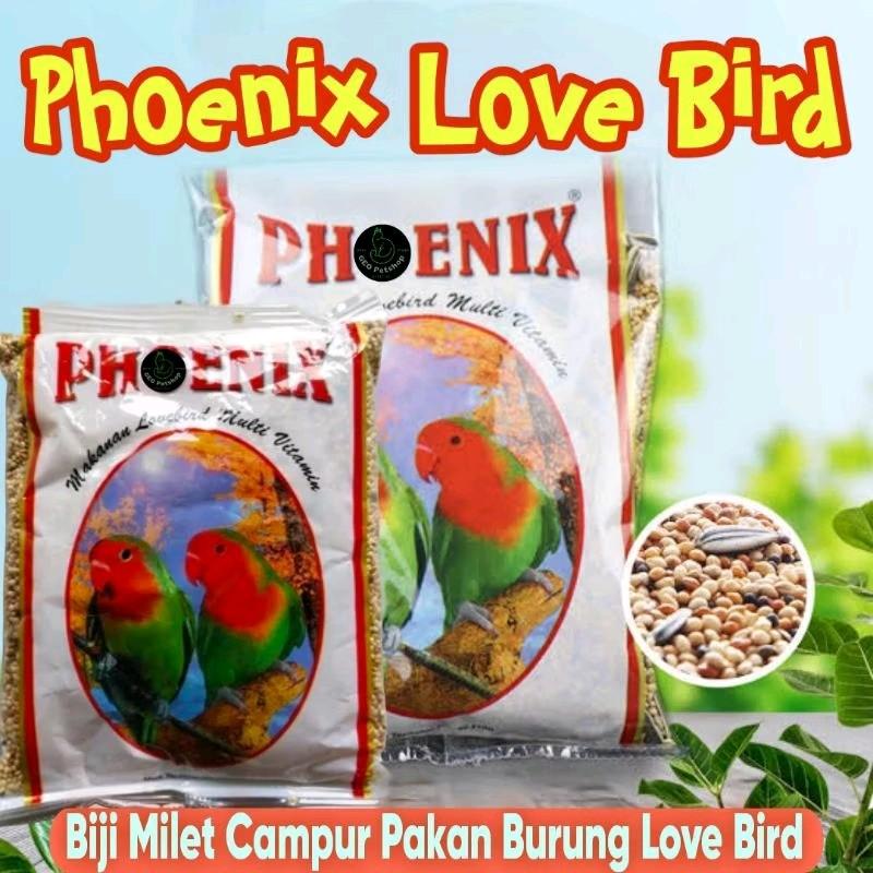 PHOENIX LOVEBIRD BIJI MILET CAMPUR MULTIVITAMIN PAKAN PELET PUR - Shop ...