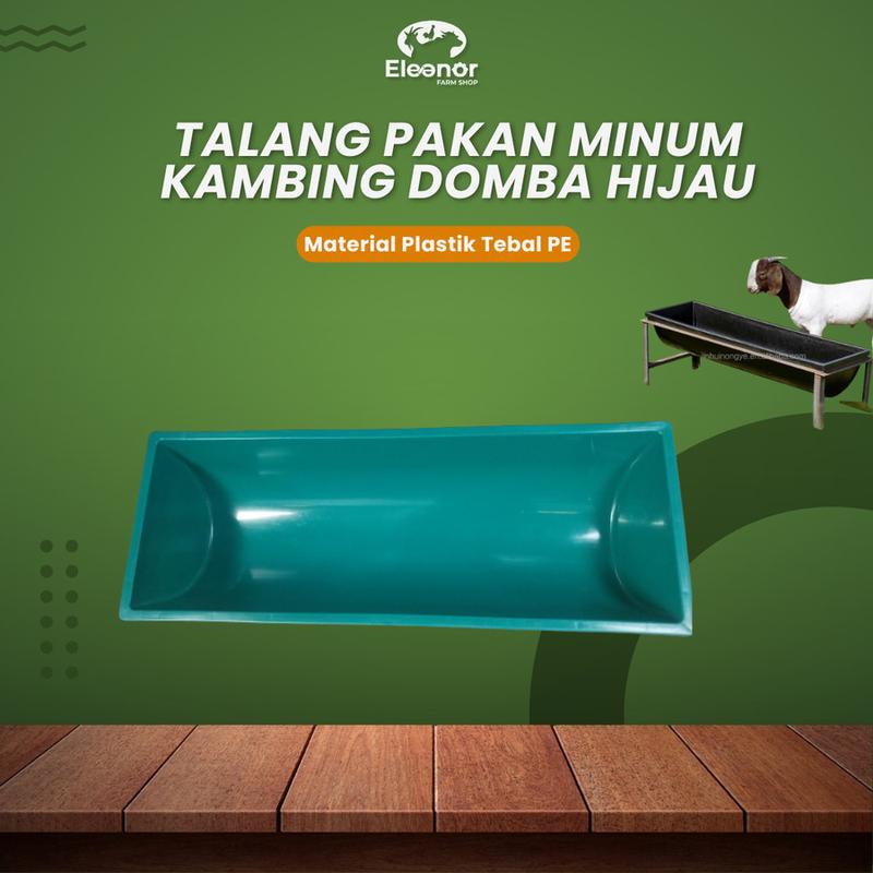 Palung Tempat Pakan Kambing Domba Besar Sapi Palung Pakan Hijau - Shop ...