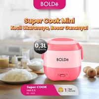 Promo BOLDe Super Cook Rice Cooker / Magic Com Mini 0.3 Liter 3 in 1 ...