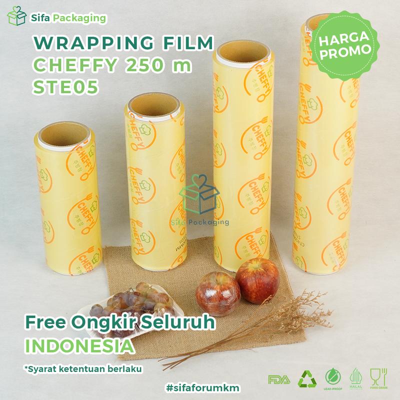 Wrapping FIlm Cheffy Plastik pembungkus makanan Plastik wrapping ...