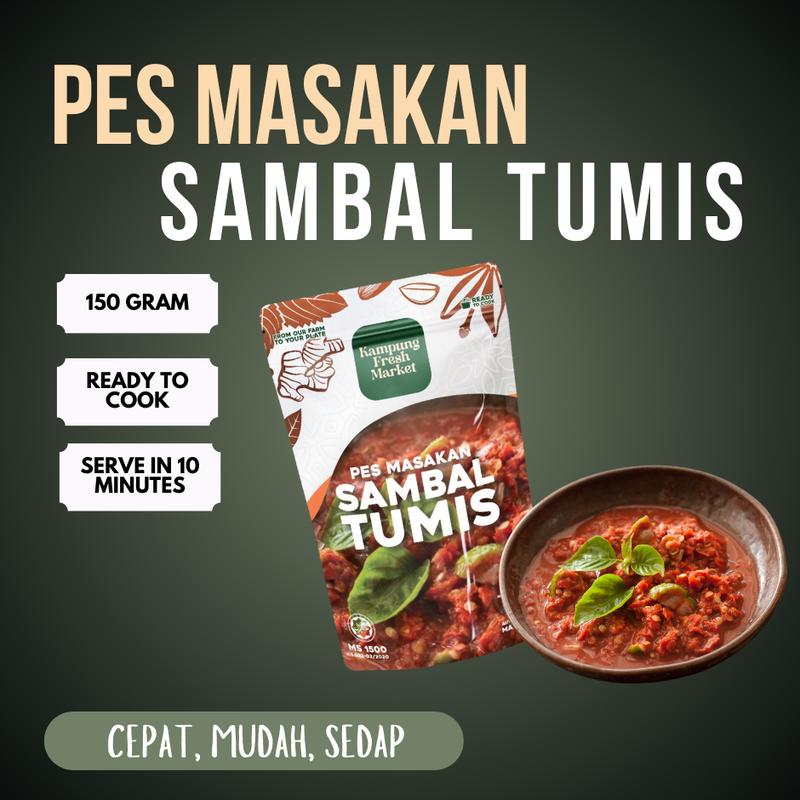 PES MASAKAN SAMBAL TUMIS (RTC) READY TO COOK 150g Cooking Makanan ...