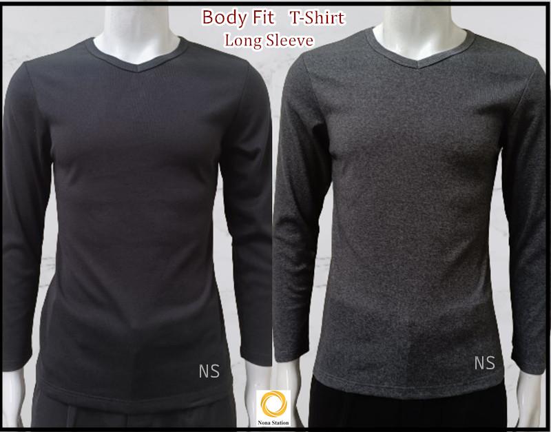 Ns Men Innerwear Cotton Tight Body Fit Long Sleeve V-TR-318 Size ...