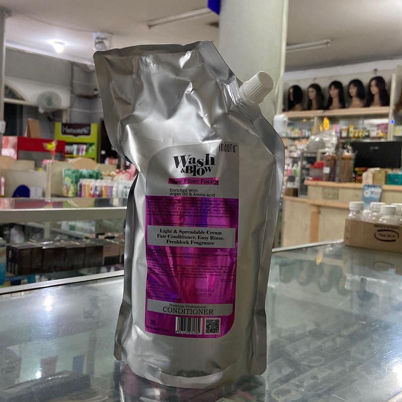 Shampo dan Conditioner Wash & Blow Refill 1000ml - Shop | Tokopedia