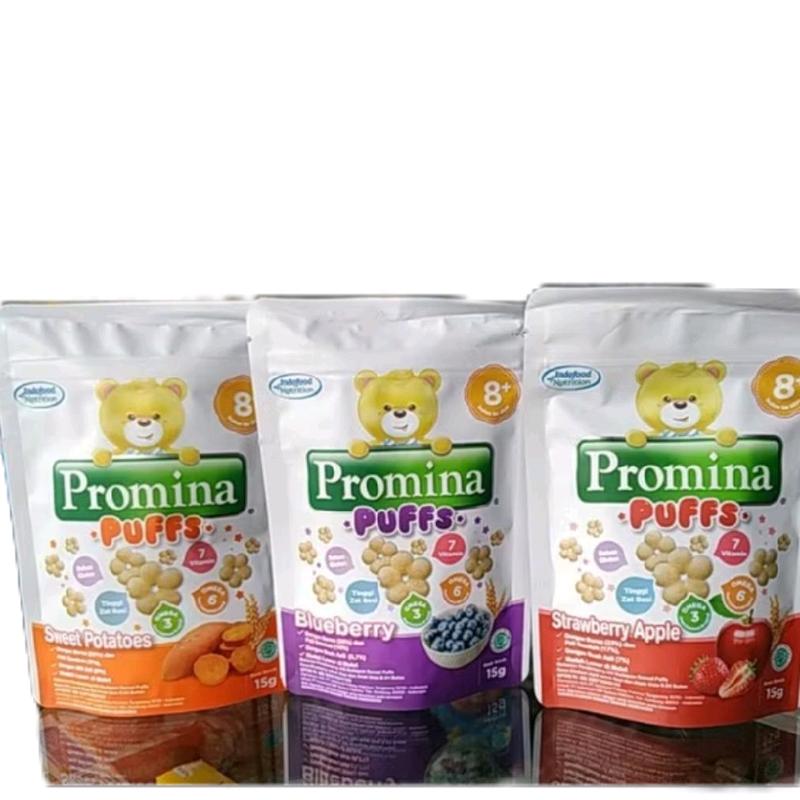 Promina Puffs Snack bayi 15gr Rasa Banana_Strawberry_Blueberry - Shop ...