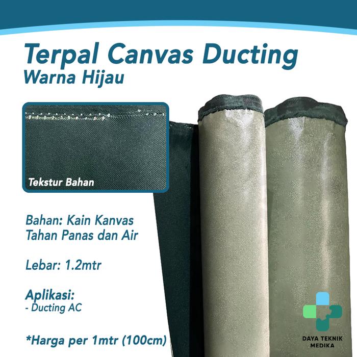 Jual Terpal Canvas Ducting - Kain Canvas Dak AC - Hijau - Jakarta Pusat ...