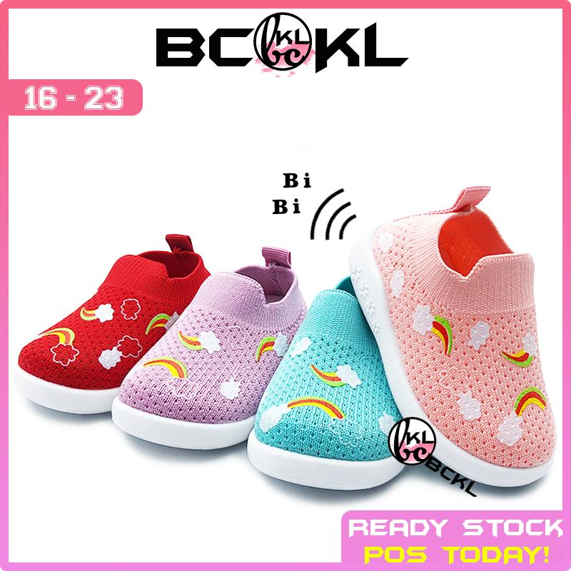 BCKL 】Baby's Rainbow Bibi Sound Toddler Shoes | Girls Sandals - TikTok ...
