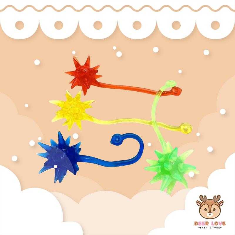 Sticky Meteor Hammer Soft Rubber Palm Sticky Ball Telescopic - TikTok ...