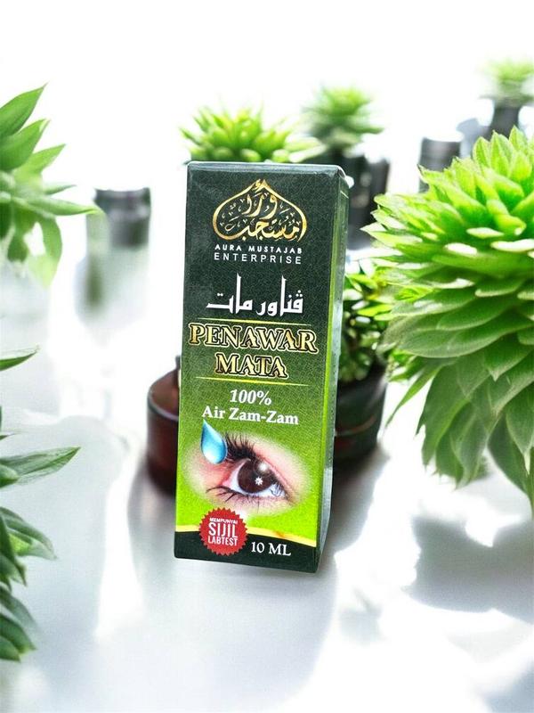 Aura Mustajab Eye Drop Untuk Mata Berair, Kering, Merah, Kabur ...