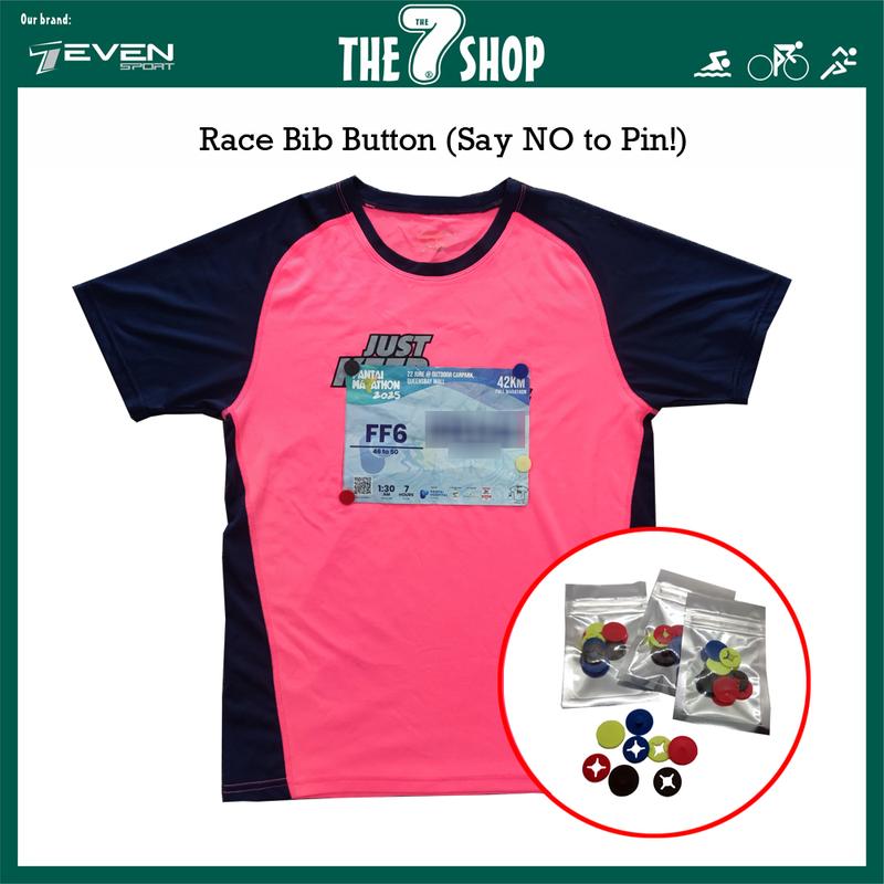 Marathon Race Bib Button / Klip Penetapan Bib Larian / Running - TikTok ...