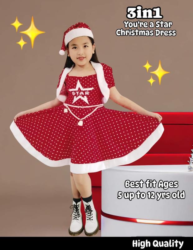 3in1 Christmas/Sta Dress High End AXB & Terry brass fabric Best ...