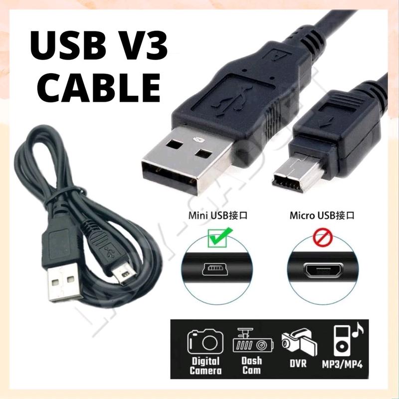 ORIGINAL V3 Mobile Phone Data Cable Usb For MP3 Player , MP4, MP5 ...