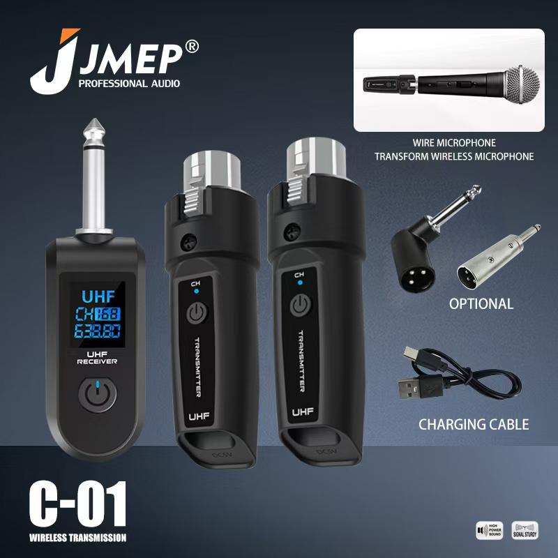 JMEP C01/C01-V2 Wired Convertible Wireless Microphone System - TikTok Shop Singapore