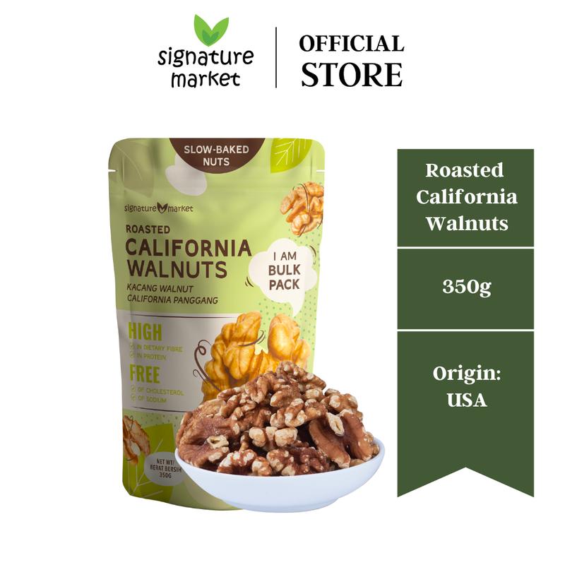 Signature Market Roasted California Walnut (Bulk Pack) (350g) - TikTok ...