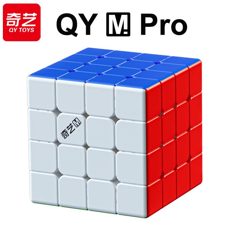 Kiub Ajaib Magnetik, QiYi M Pro 4x4, Mainan Teka-teki Licin, Kiub ...