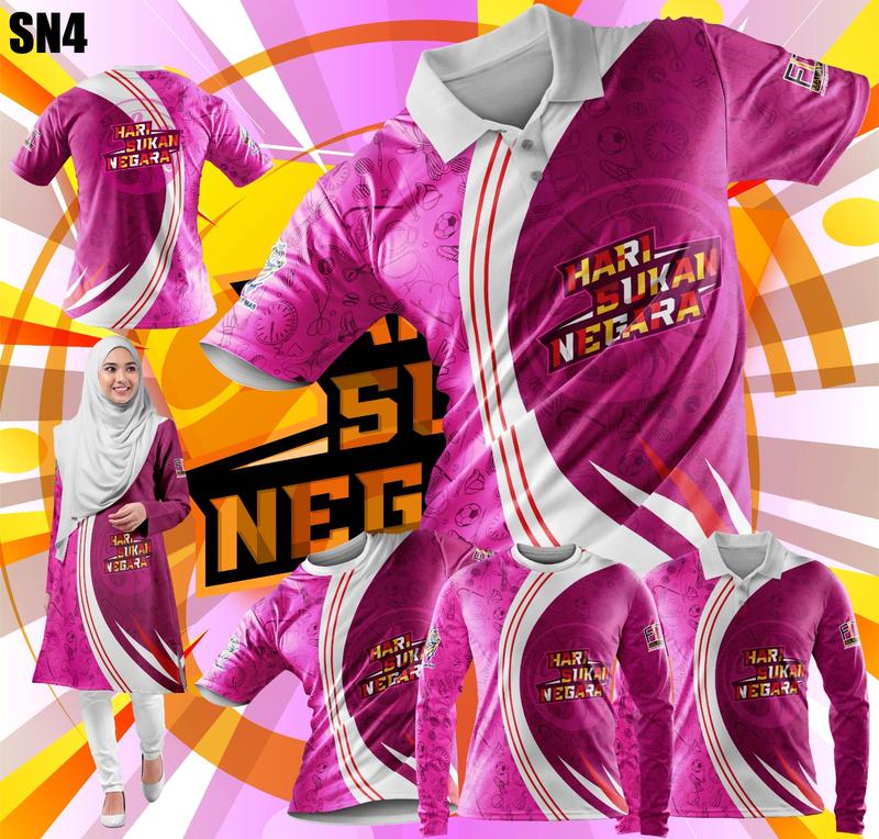 TSHIRT HARI SUKAN NEGARA FULL SUBLIMATION, MESH EYELET 180GS - TikTok ...