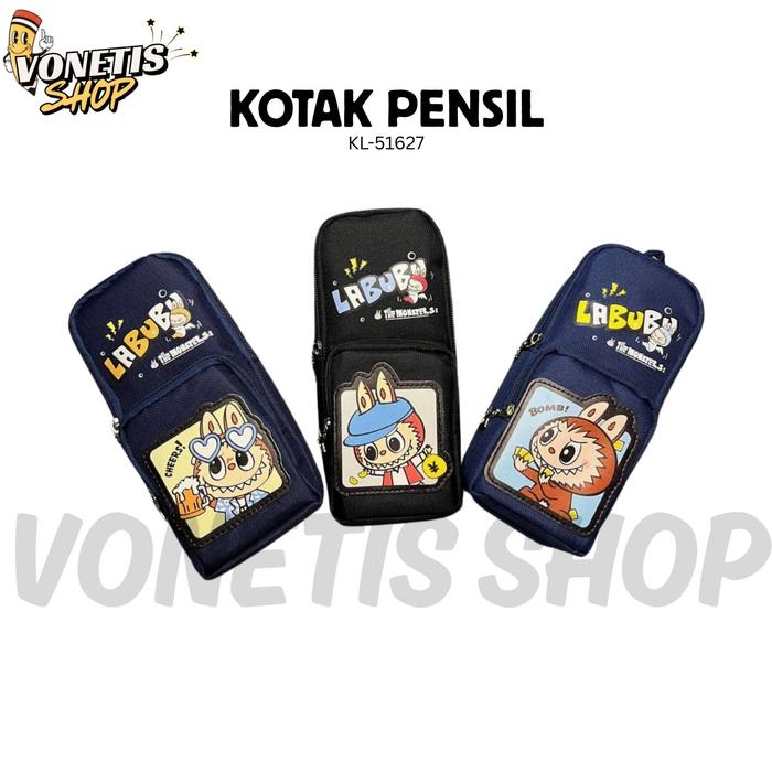 Jual Kotak Pensil Untuk Anak-Anak Karakter Labubu Lucu Bahan Kain ...