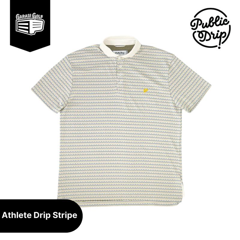 PUBLIC DRIP Athlete Drip Stripe Polo - Kaos Polo Shirt Golf - Shop ...