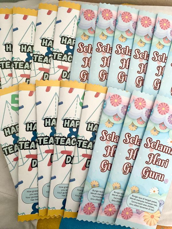 10pcs Sampul Hadiah Hari Guru Doorgift - TikTok Shop Malaysia