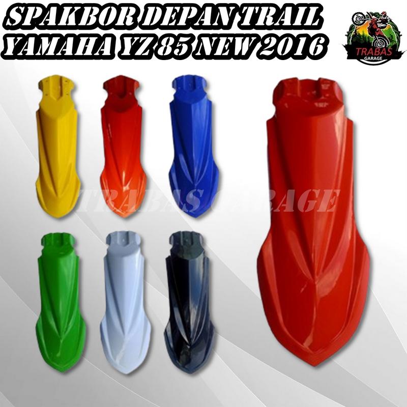 SPAKBOR DEPAN YZ85 YZ 85 NEW BARU SPAKBOARD FENDER YAMAHA MOTOR TRAIL ...