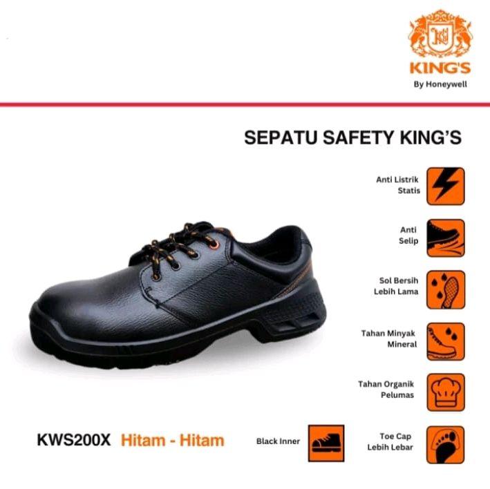 Sepatu KINGS 200 X Safety Shoes Kings 200X Original - Shop | Tokopedia
