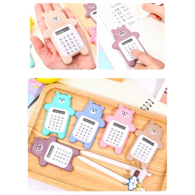 Kalkulator mini / minimalis model bear | beruang praktis dan - Shop ...