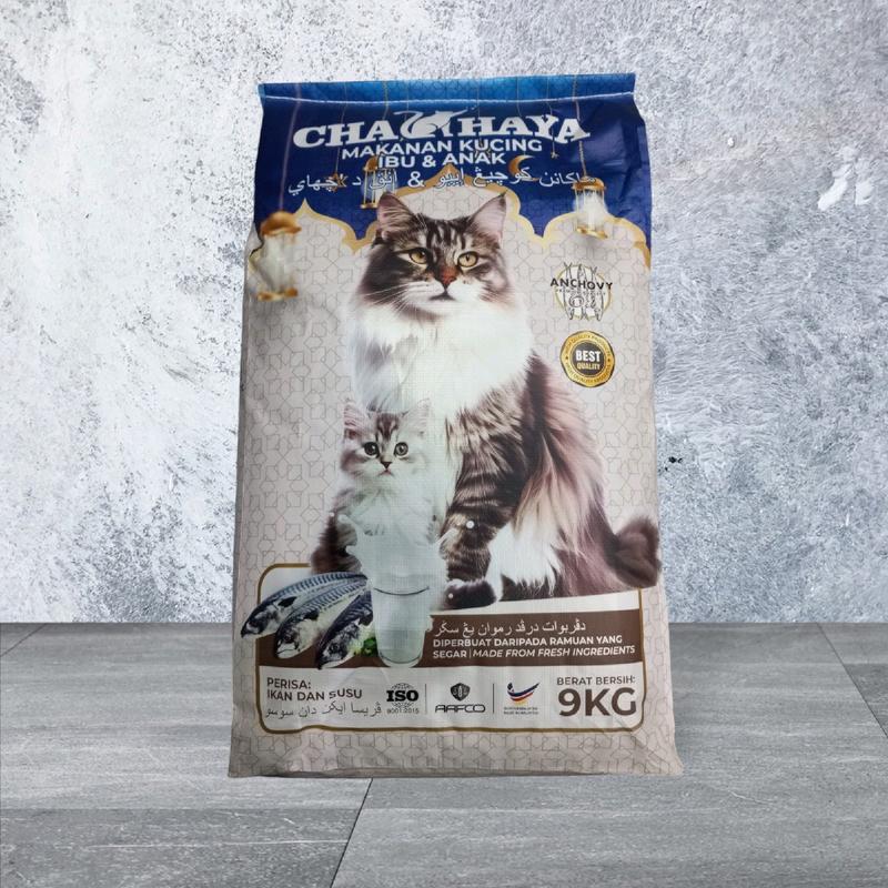 CAT FOOD - CHAHAYA 9KG - IKAN DAN SUSU - MOTHER AND BABY - 30.0% ...