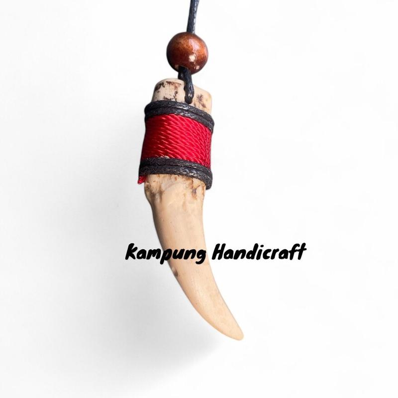 Kalung taring beruang taring macan replika 5 cm - Shop | Tokopedia