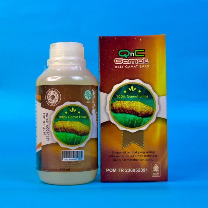 Obat Alami Gondok Tiroid - QnC Jelly Gamat 100% Original GAMAT EMAS ...