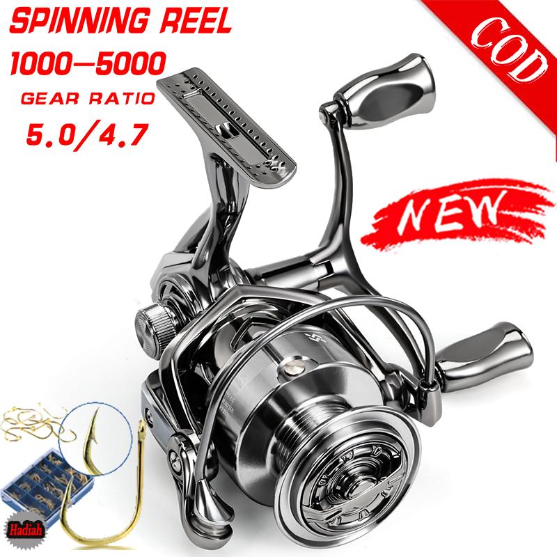 Sougayilang Reel Pancing 1000-5000 Rasio Roda 5.0:1/4.7:1 Lengan - Shop ...