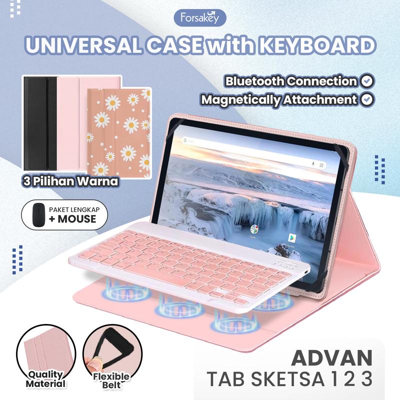 Case Untuk Advan Sketsa 1 2 3 Tab Tablet Advance 10 10.1 Inch Wireless ...