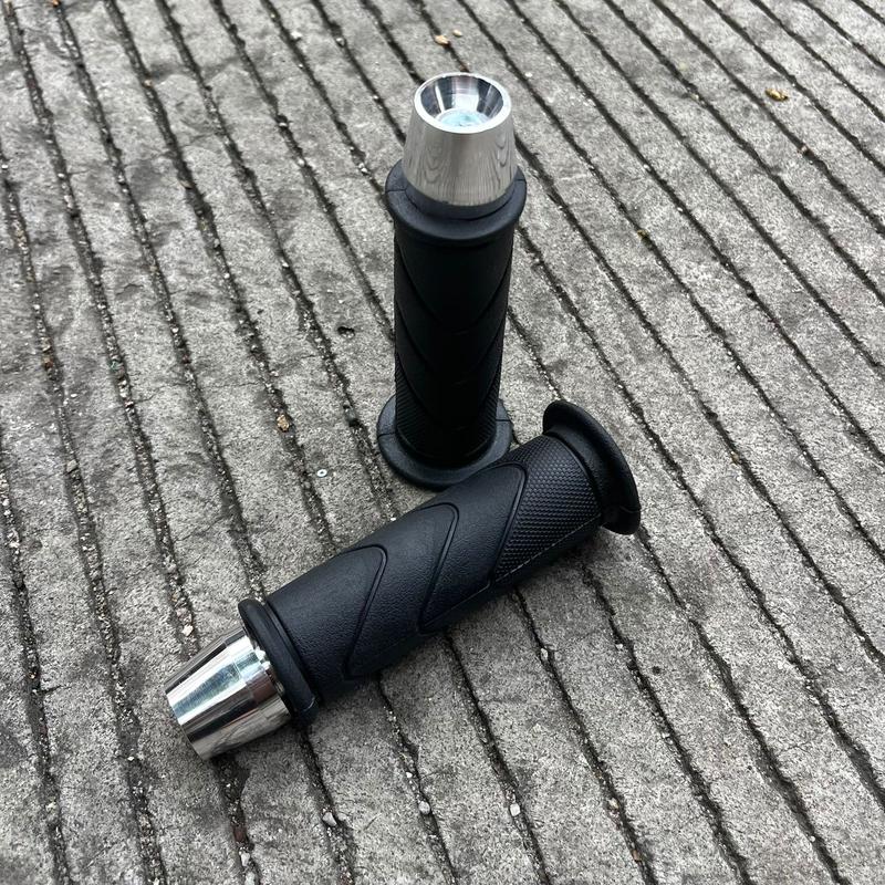 PAKET GRIP HAND GRIP MODEL HONDA STANDAR HITAM GRIP HONDA SET + JALU ...