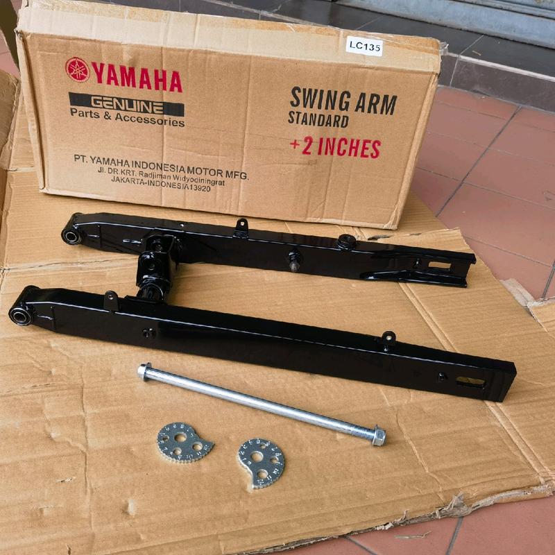 YAMAHA LC135 V1 TO V8 PNP SWING ARM +2 INCH STABDARD STD CUTTING ...