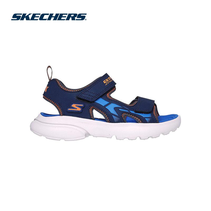 Skechers Boys Razor Splash Aqua Buddies Sandals - 406513L-NVBL - TikTok ...