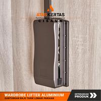 Jual Hanger Gantungan Baju Tarik Lemari Slow Motion Bahan Aluminium ...
